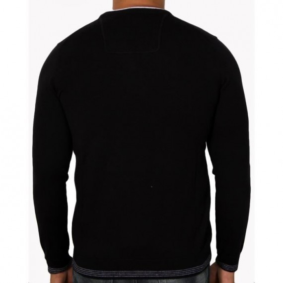 Pull Hugo Boss Green Label col V NOIR 50272720-10163481-01-001