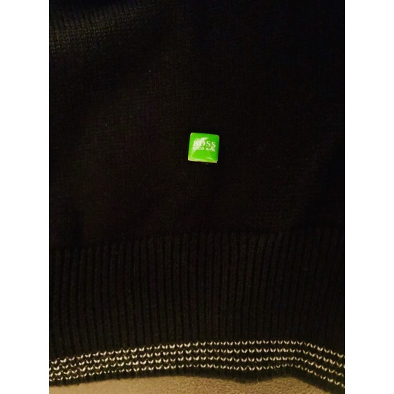Pull Hugo Boss Green Label col V NOIR 50272720-10163481-01-001